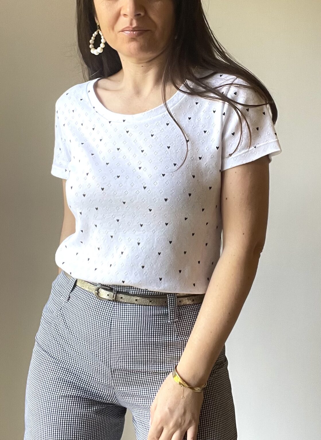 Patron du T-shirt POPPY – clematisse pattern