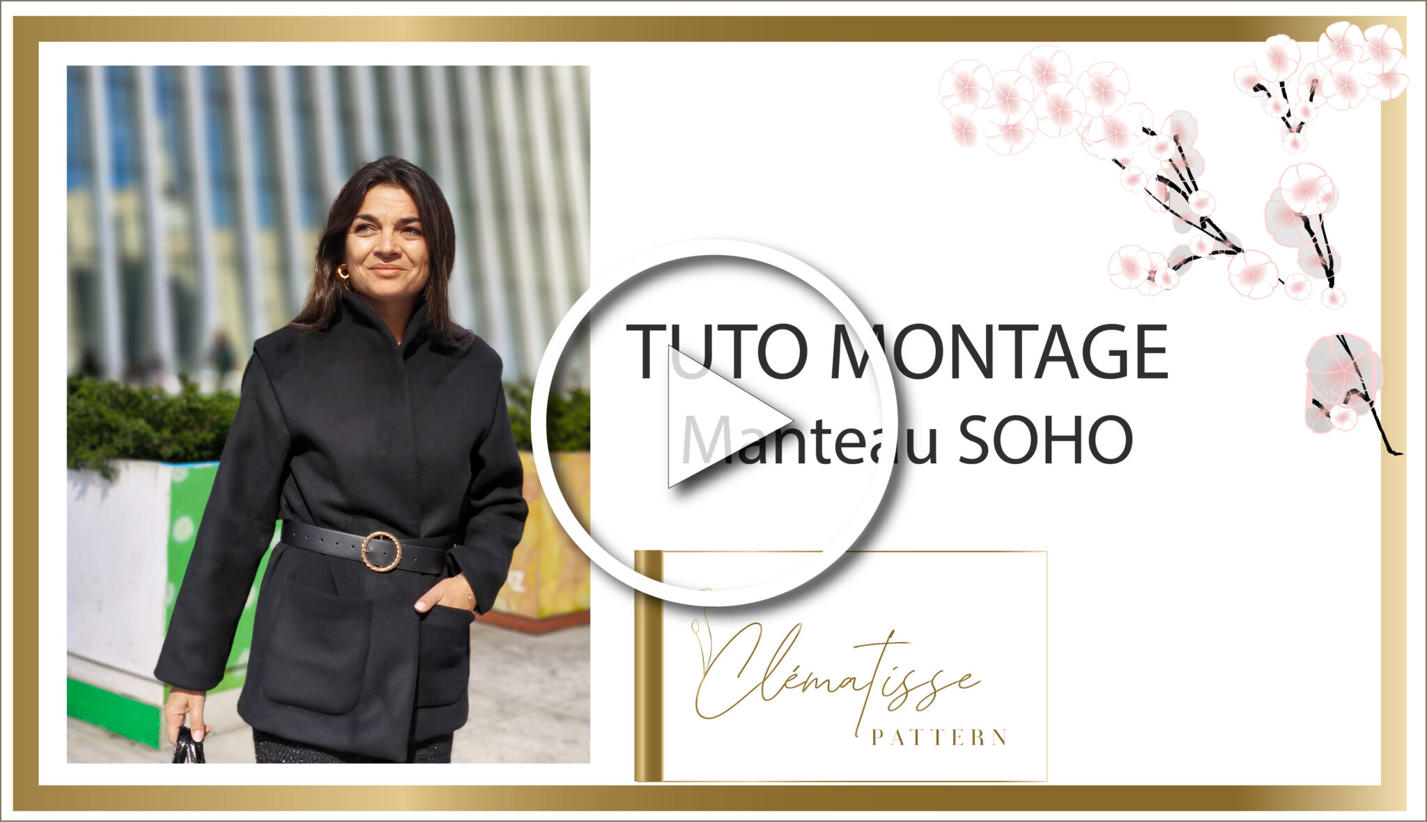 Patron de couture - clematisse pattern - tuto de couture