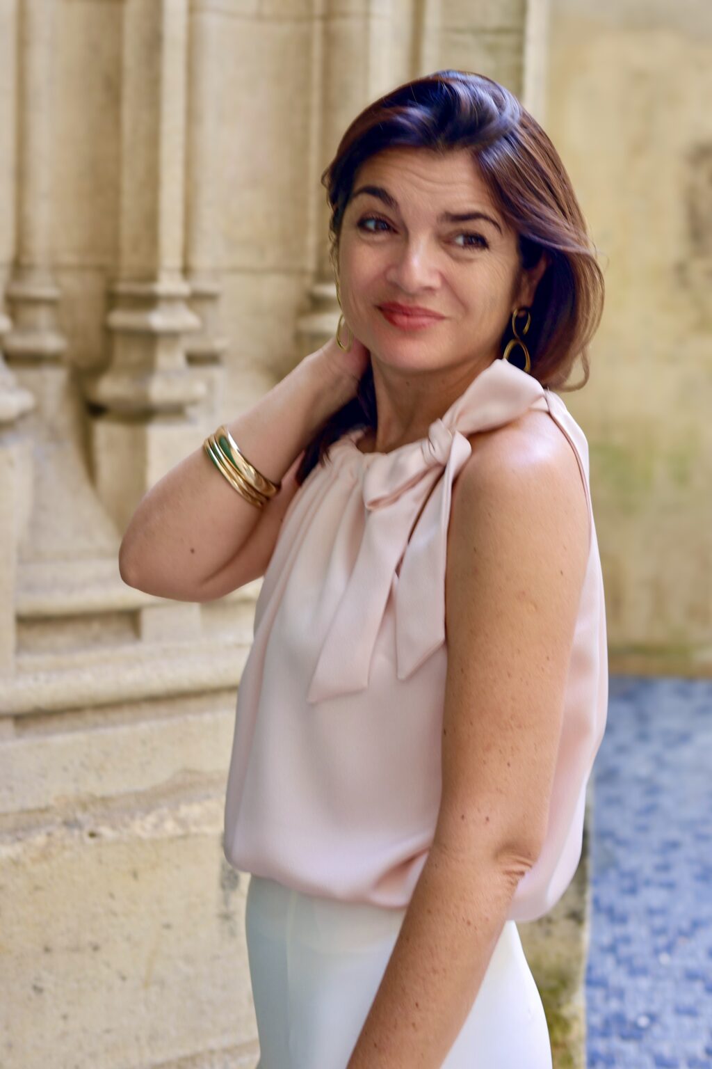 Patron blouse-robe Paréo – clematisse pattern